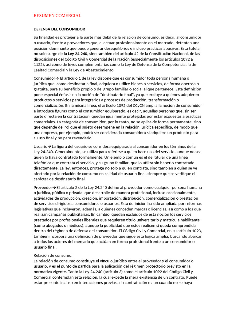 Resumen p2 Comercial | PDF | Cheque | Pagaré