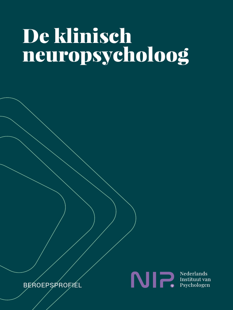 NIP Beroepsprofiel KlinischNeuroPsycholoog Online | PDF