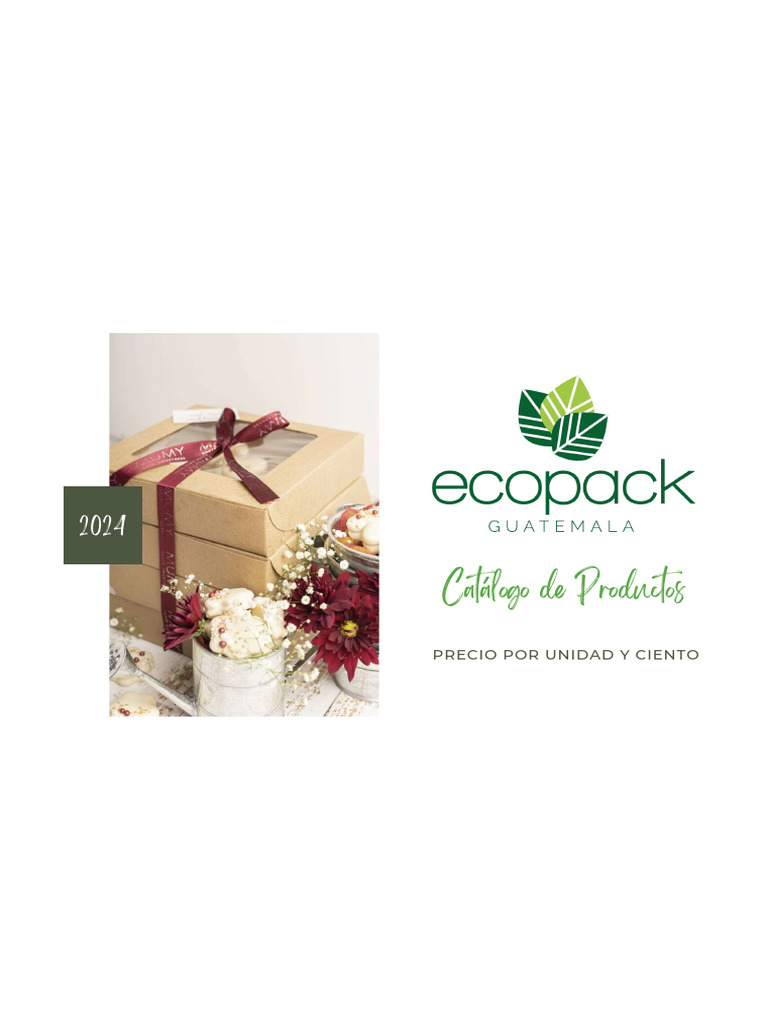 Catálogo de Empaque Ecopack 2024 | PDF | Productos | Productos de madera