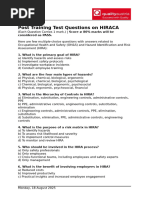 50 Basic Safety Questions and Answers PP1 | PDF | Personal Protective ...