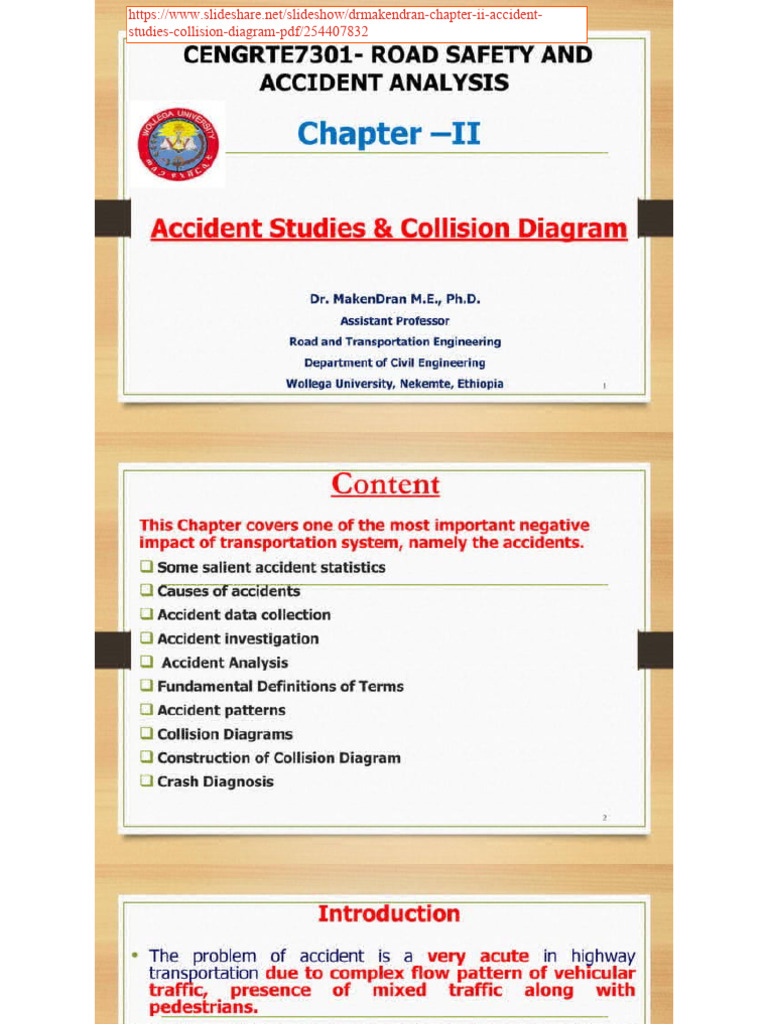 Collision Diagram | PDF