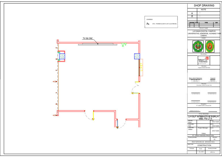 Interactive Display Layout for Campus Project | PDF