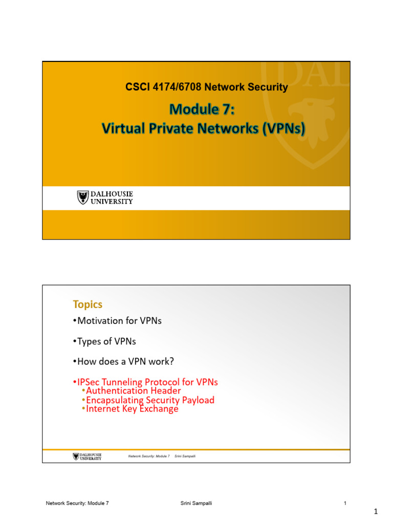 Understanding VPNs and IPSec Protocols | PDF | Virtual Private Network ...