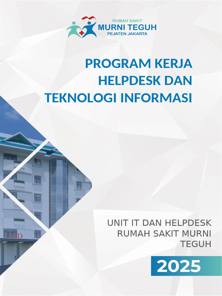 Program Kerja IT RS Murni Teguh Pejaten | PDF