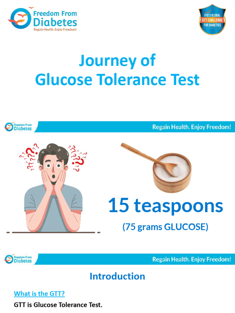 Glucose Tolerance Test Guide (75g) | PDF | Prediabetes | Diabetes