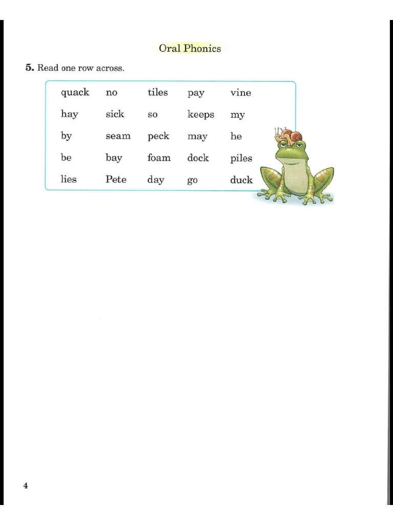 Phonics 2.2 | PDF