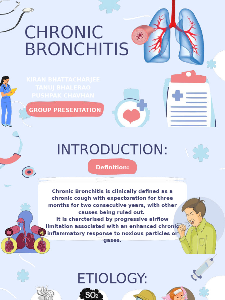 Chronic Bronchitis | PDF | Respiratory Tract | Mucus