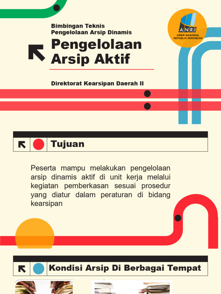 Tanggung Jawab Pemeliharaan Arsip Aktif | PDF