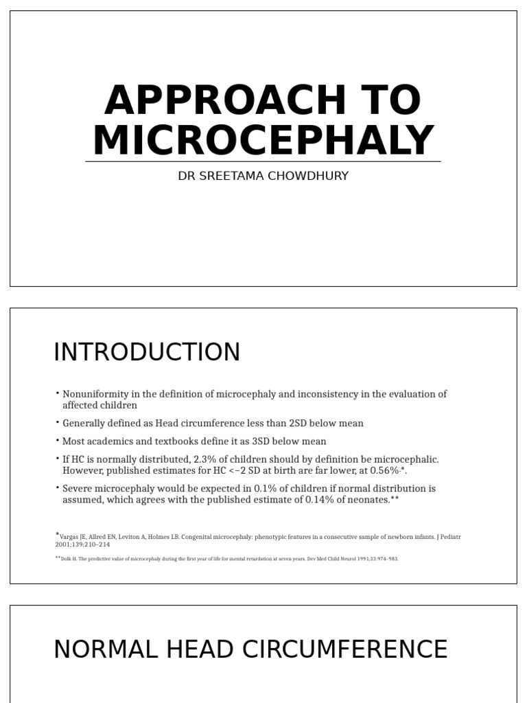 Microcephaly: Causes and Management | PDF | Neuroscience | Animal Diseases