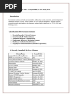 Major Social Welfare Schemes in India | PDF | Government Programs ...