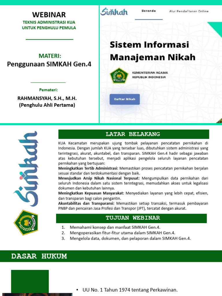 Ppt Penggunaan Simkah Gen 4 | PDF