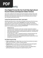 Farmer Registry Faqs | PDF | Farms | Databases