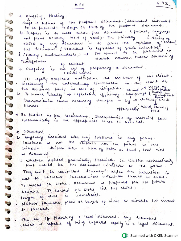Dpc Notes Pdf