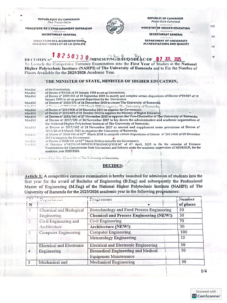 NAHPI 2025 Communique | PDF