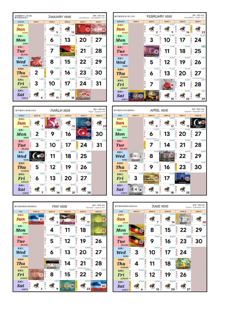 Kalender 2020 | PDF