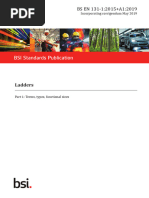 BS en 131-1-2015+a1-2019 | PDF | Ladder