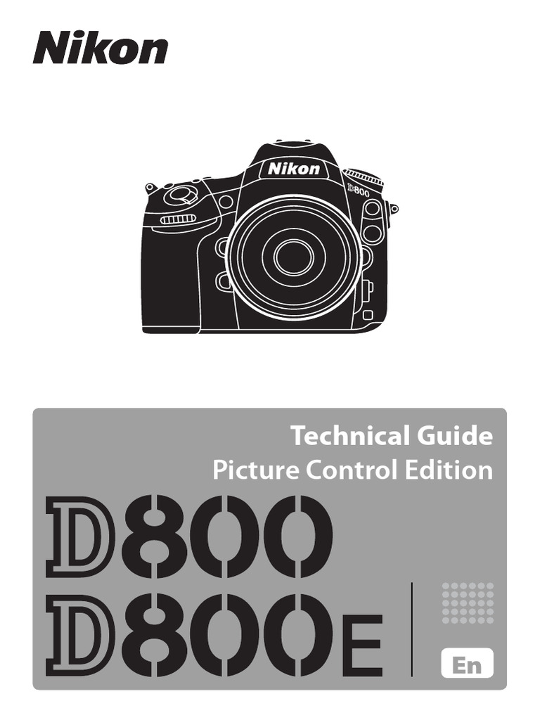 Nikon D800 Picture Control Guide | PDF | Image Editing | Exposure ...