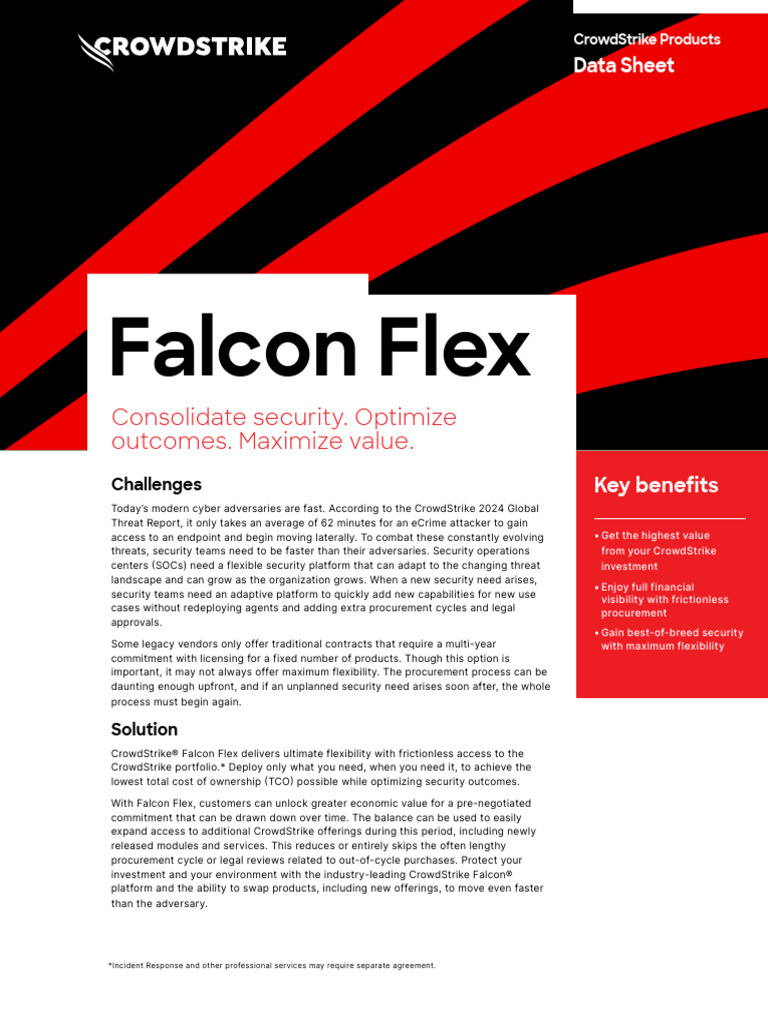 Falcon Flex: Flexible Cybersecurity Solutions | PDF | Computer Security ...