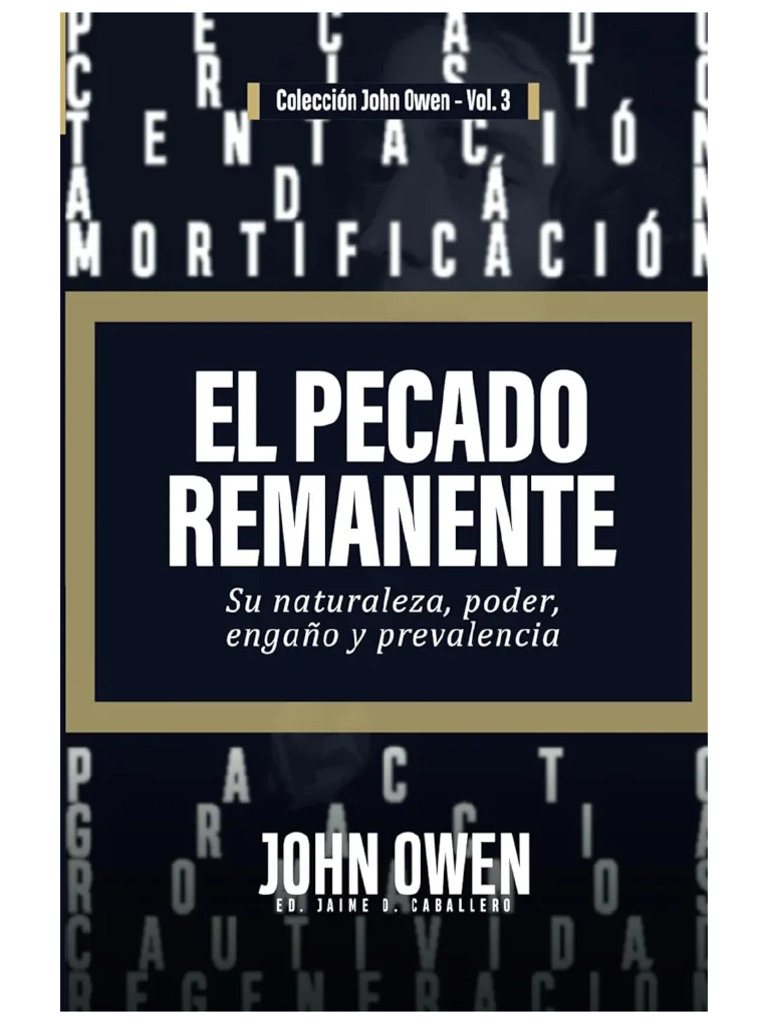 El Pecado Remanente - John Owen | PDF | Pecado | Verdad