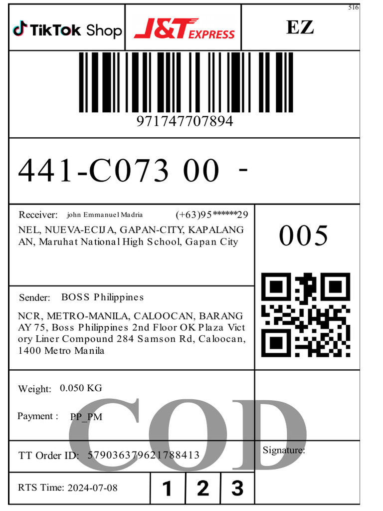 07 08-09-32 38 - Shipping Label+Packing List | PDF