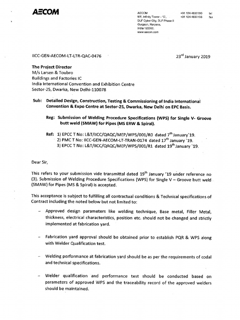 Approved WPS Pipe Welding SMAW 6010+7018 R1 | PDF
