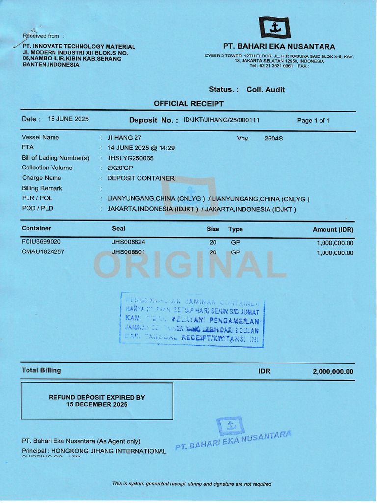 jaminan inovate_0001 | PDF