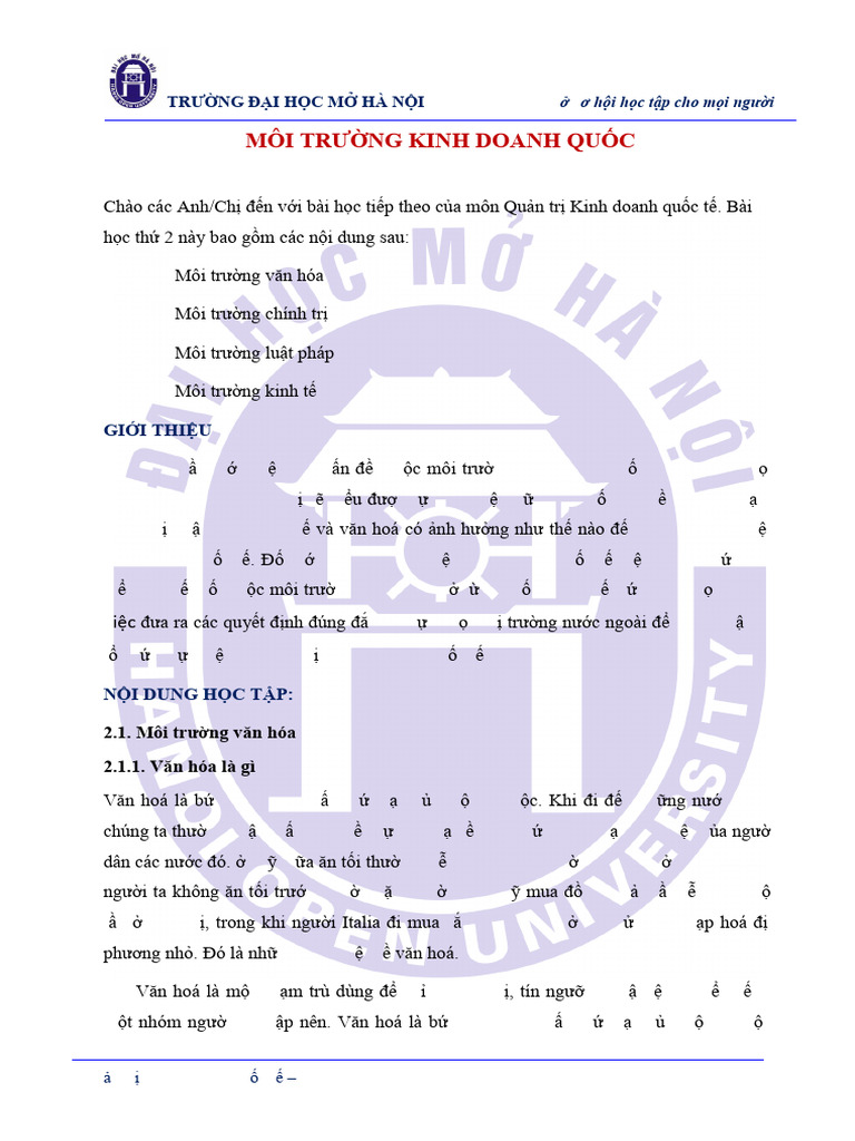 QTKDQT_Bài Giảng Text 02 | PDF