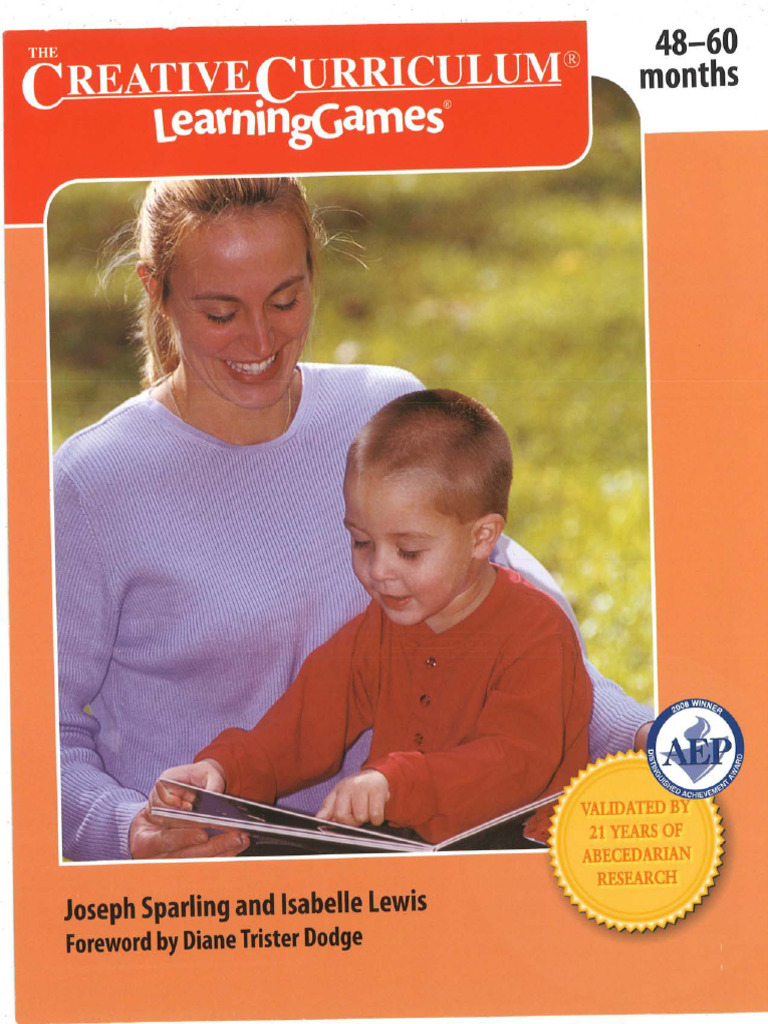 Creative Curriculum Learning Games - 48 To 60 Months - English | PDF