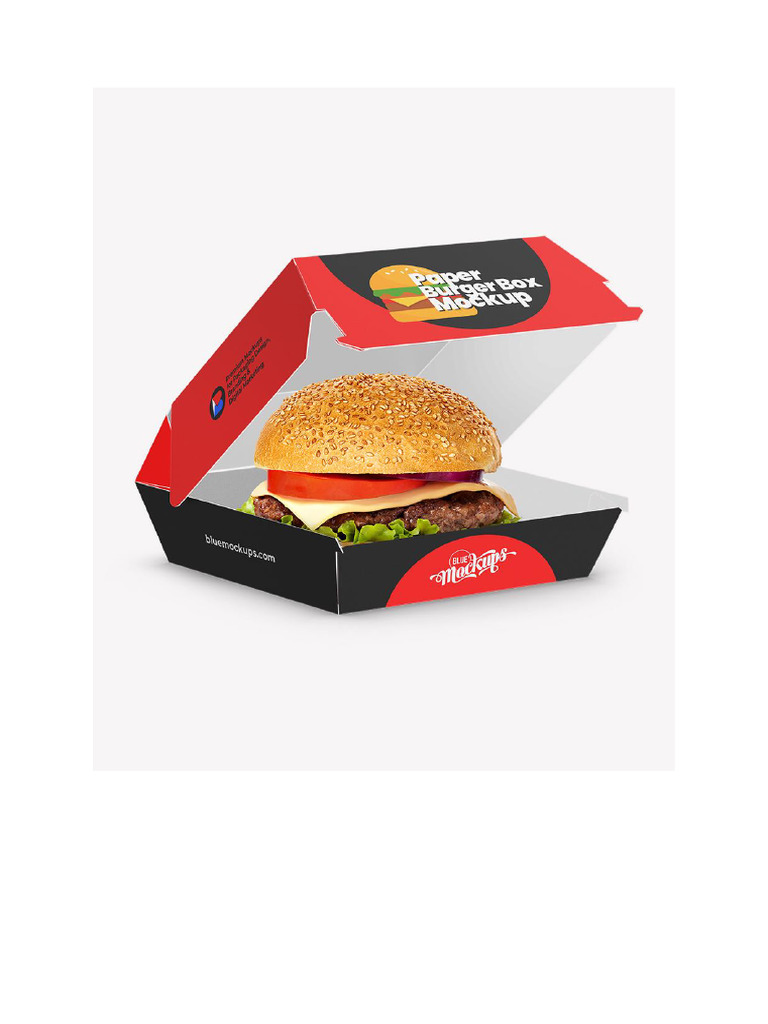 Burger Box Sample Image Clamshell | PDF