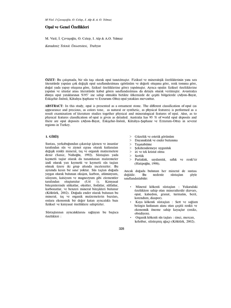 Opal Nedir | PDF