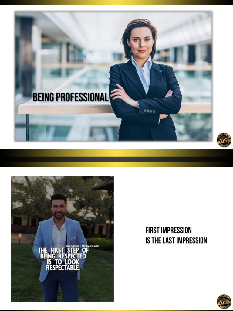 Being Professional | PDF