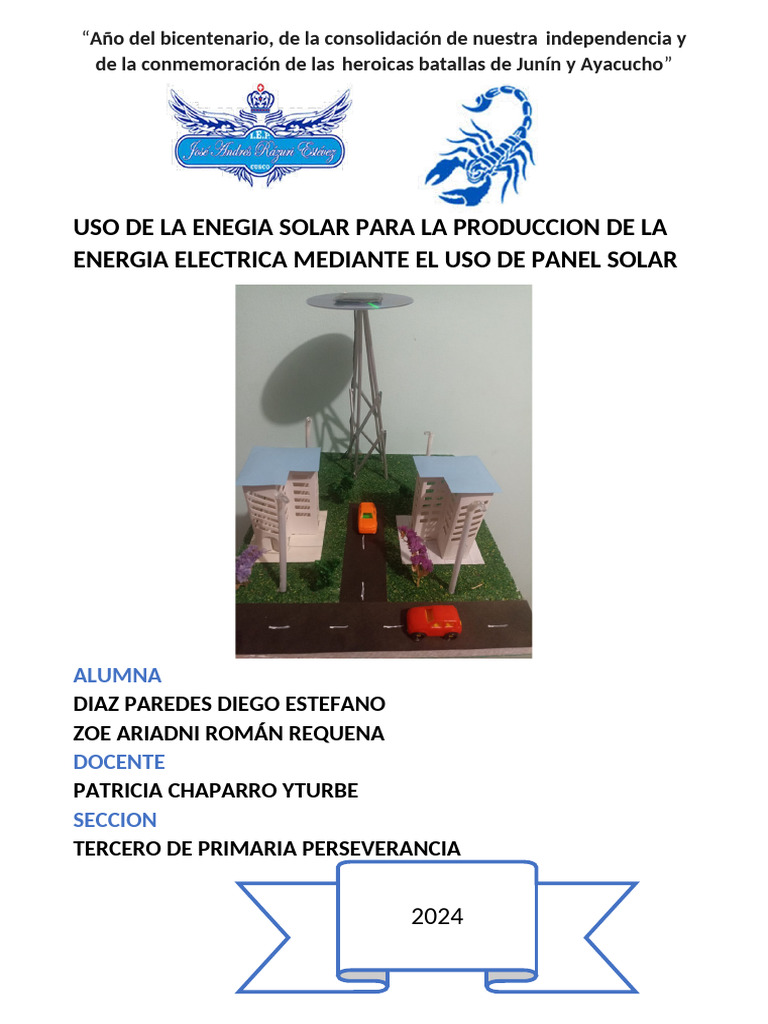 Experimento Plotear Diego | PDF | Energía solar | Energía renovable