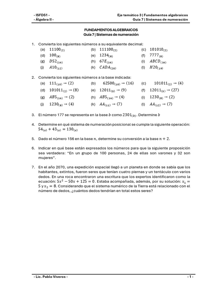 G07_-_Sistemas_de_numeracion | PDF