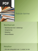 Poëtiese Begrippe | PDF