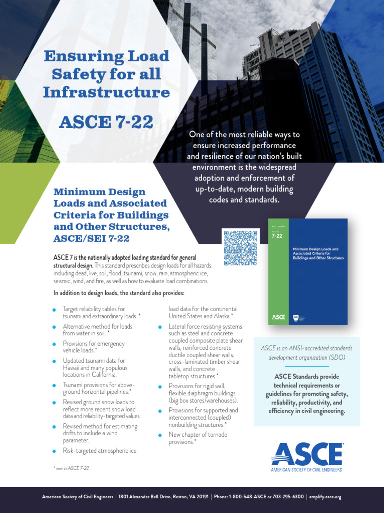 ASCE 7-22: Design Loads Overview | PDF | Structural Load | Concrete