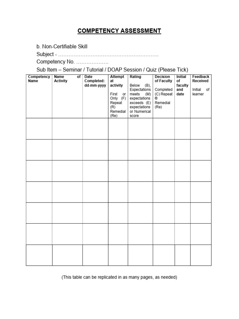 Logbook Page | PDF