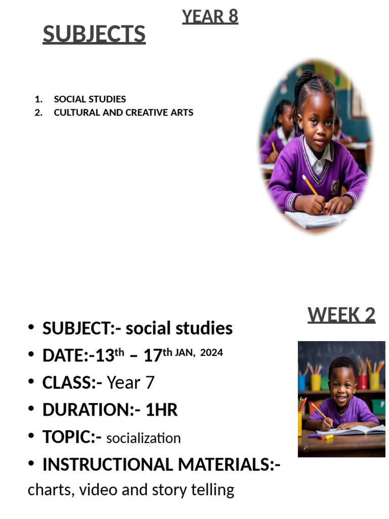 Social Studies Year 7 Lesson Plan | PDF | Friendship | Interpersonal ...