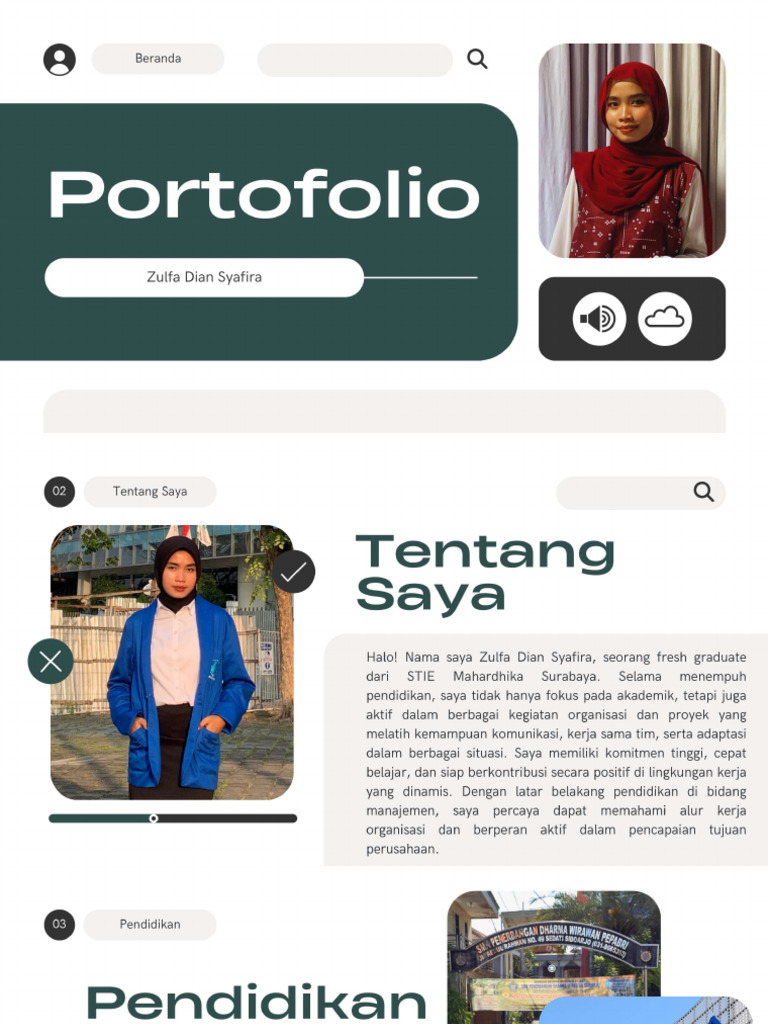 Portofolio Zulfa | PDF