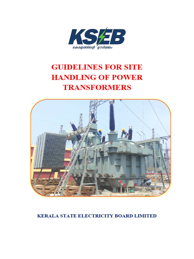 Site Handling Guidelines for Transformers | PDF | Transformer | Vacuum