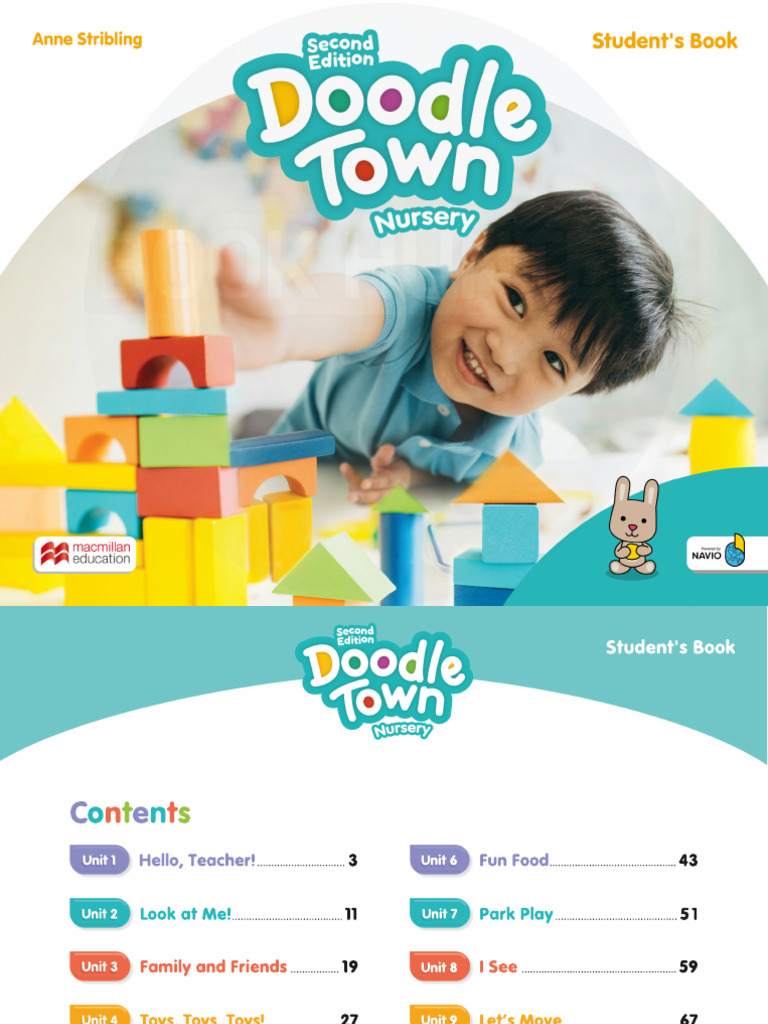 Doodle Town Second Edition Nursery Students Book v3 | PDF