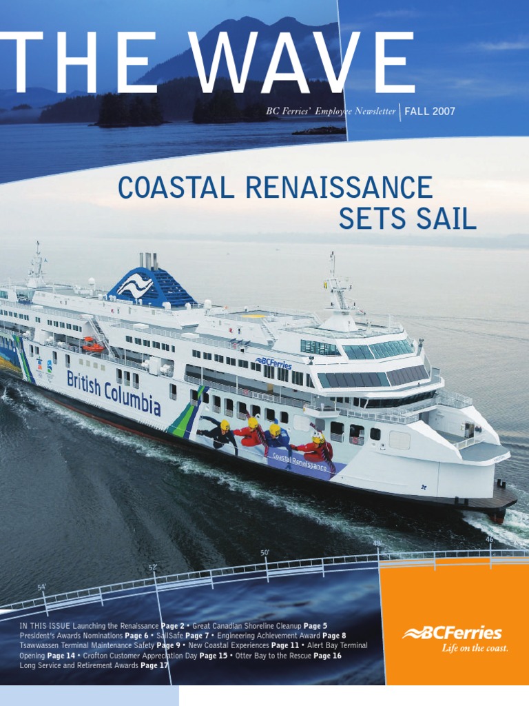 BC Ferries The Wave Fall 07 | PDF | British Columbia | Victoria ...