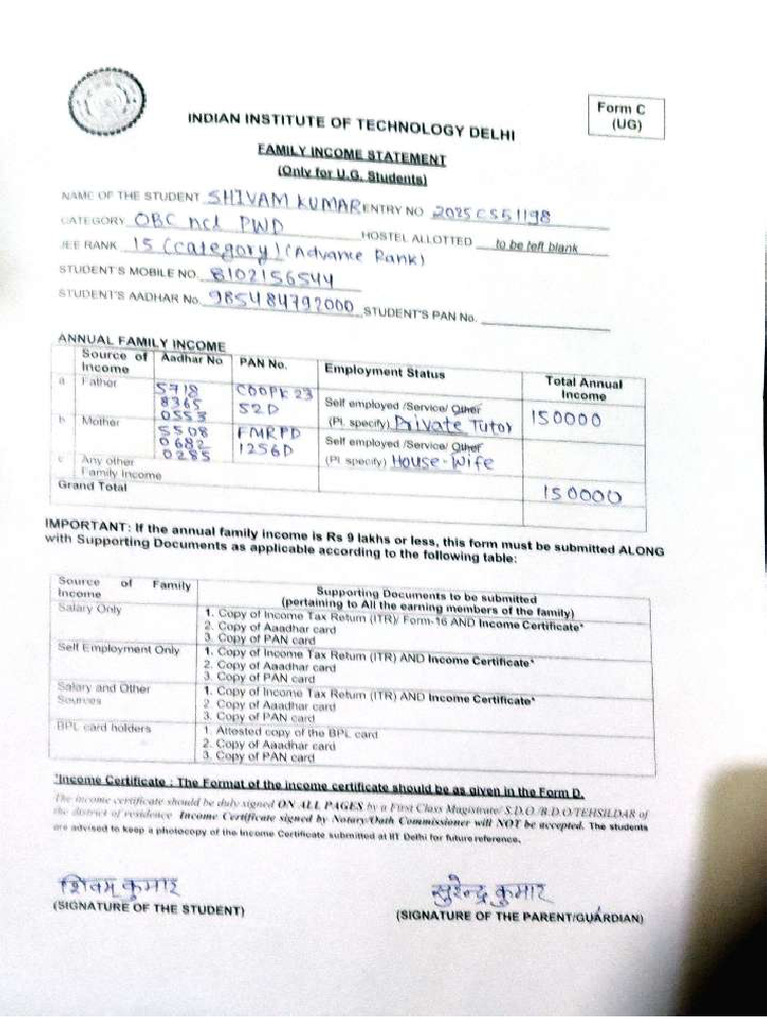Form C | PDF