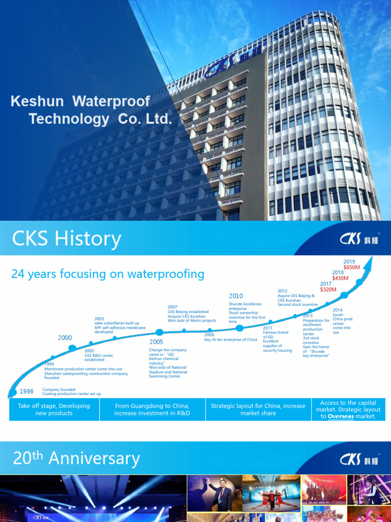 Keshun Waterproof Technology Overview | PDF | Polyethylene | Coating