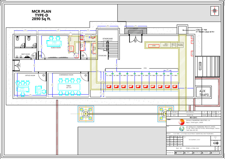 MCR Equipment Layout Plan | PDF