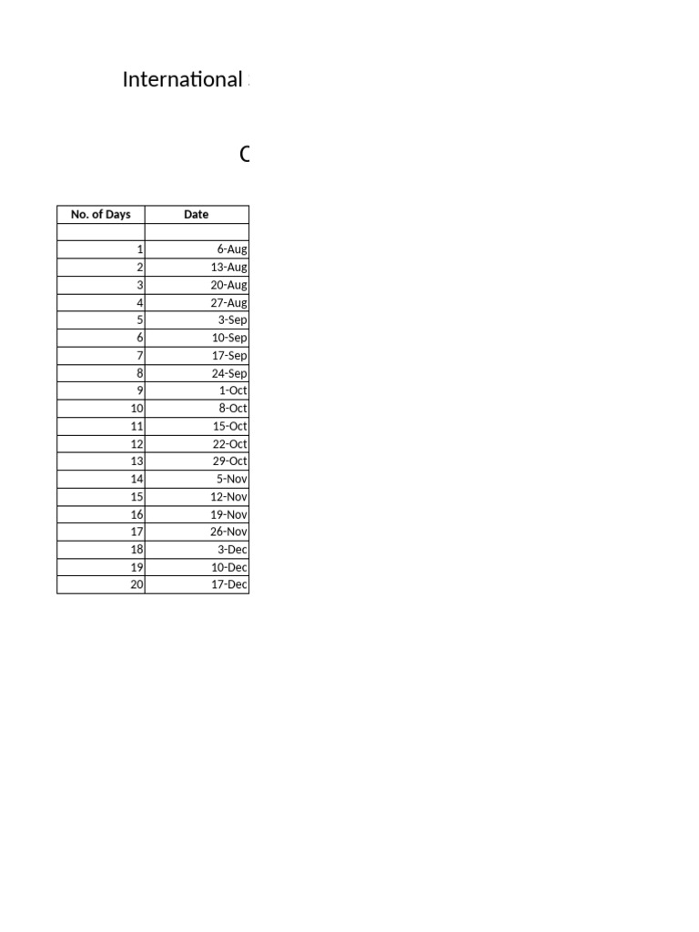 PE Activities Calendar 2025 | PDF