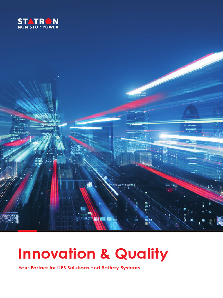 Statron: Global UPS Solutions Provider | PDF | United Parcel Service ...