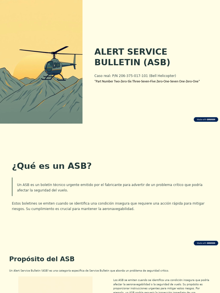 Alert Service Bulletin Asb | PDF | Seguridad de la aviación ...
