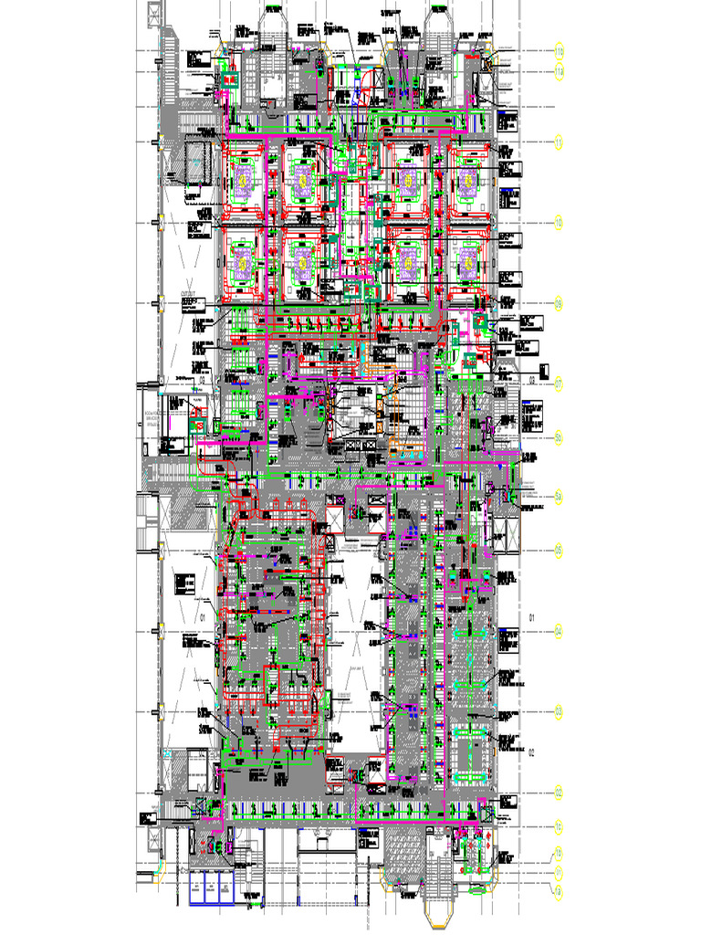 AHU Room Floor Plan and Dimensions | PDF