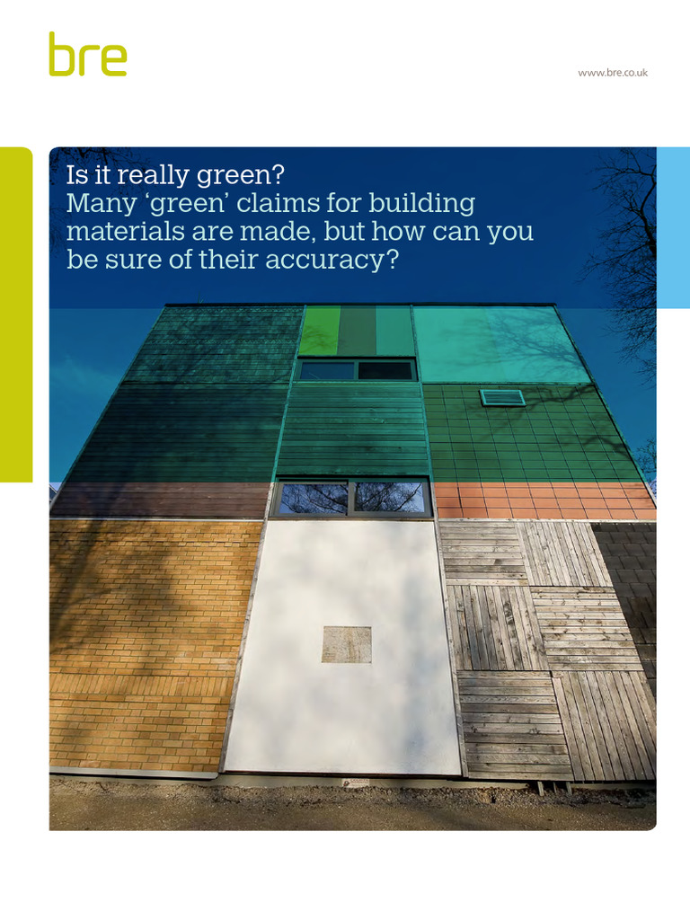 KN4791 - Materials Brochure | PDF | Life Cycle Assessment | Sustainability