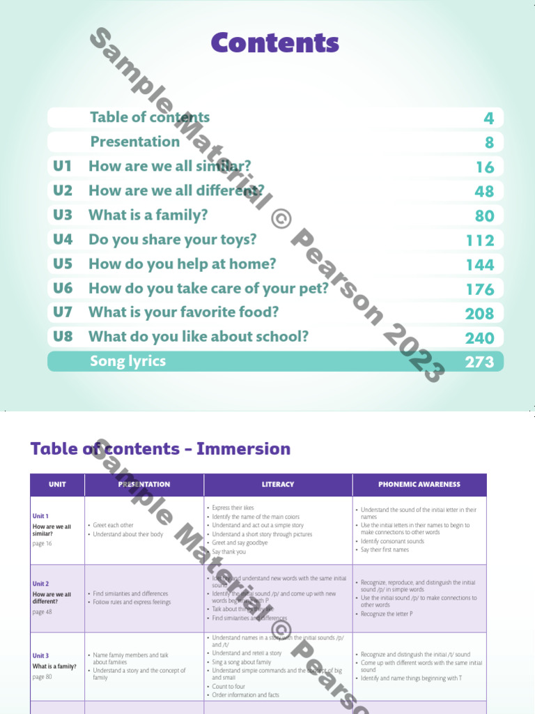 Early Childhood Learning Units Overview | PDF | Learning | Human ...